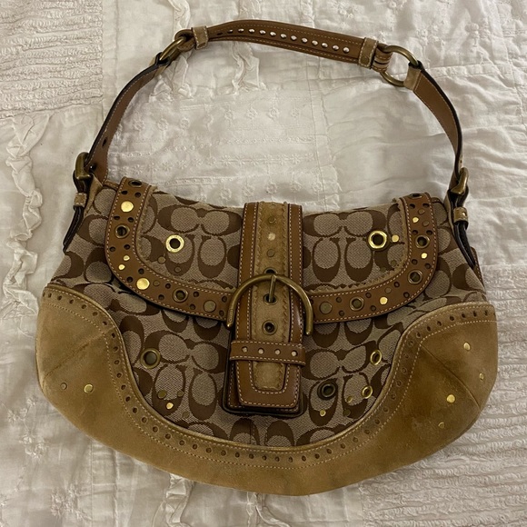 Coach | Bags | Coach Soho Signature Bag With Extra Bling | Poshmark